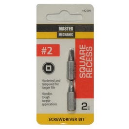 #2 Square Recessed Bit Tip, 1-In. 2-Pack - Riverton, UT - Riverton ...