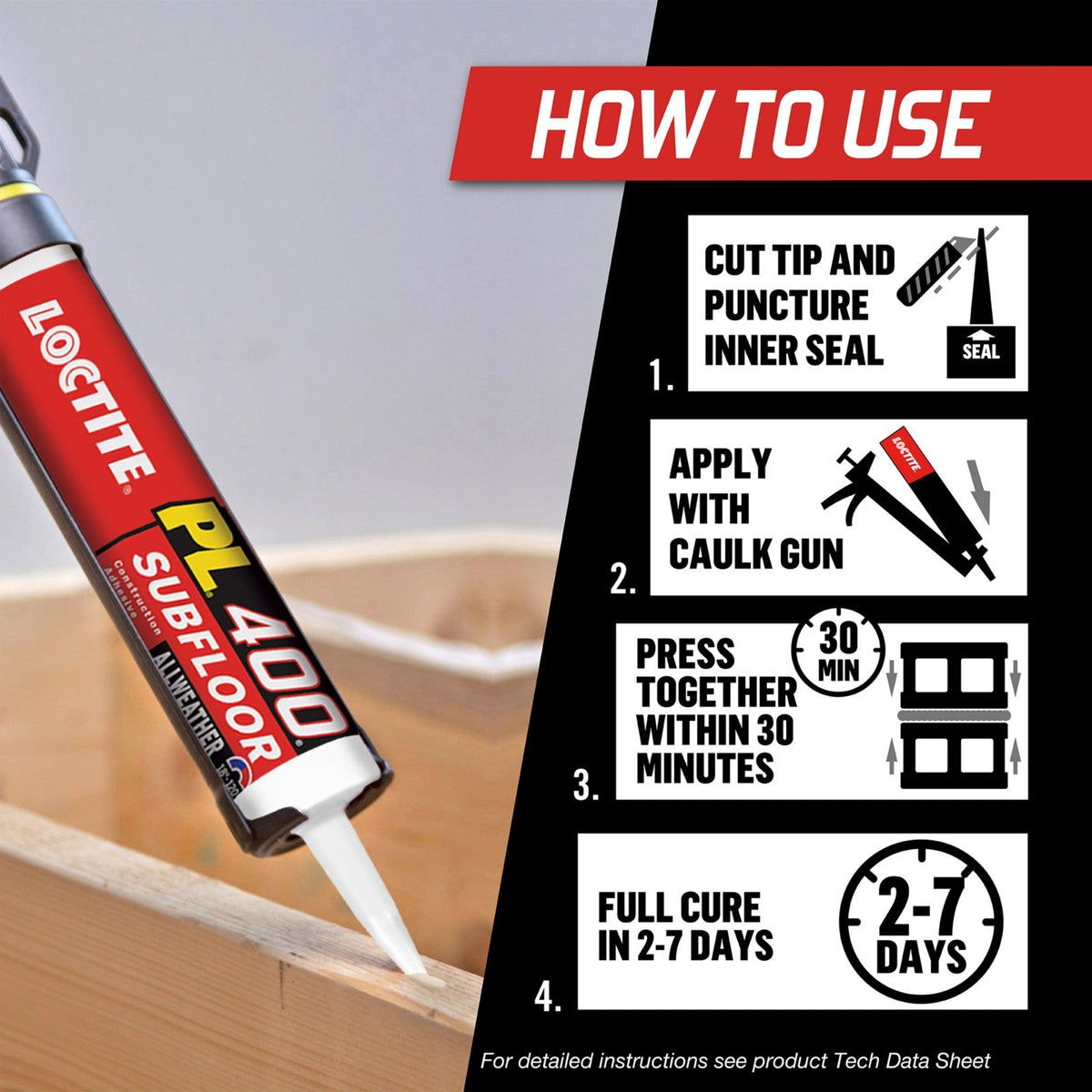 Loctite PL 400 Subfloor All Weather Adhesive - Riverton, UT - Riverton ...